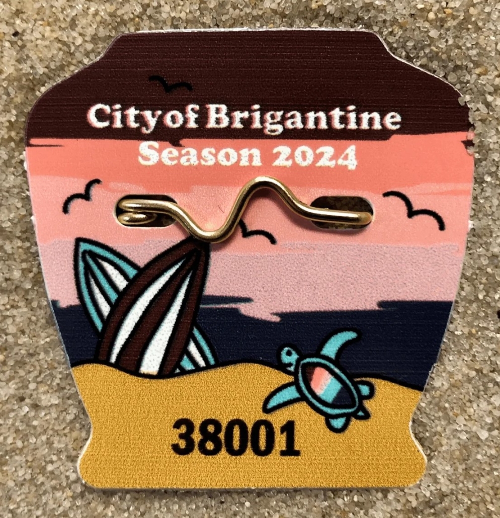 Beach Tags - Official Brigantine